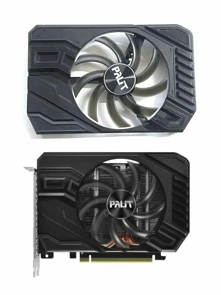 Кулер для видеокарты Palit StormX GTX 1660, 1660 Super, RTX 2060, вентилятор 95мм 4-pin с кожухом