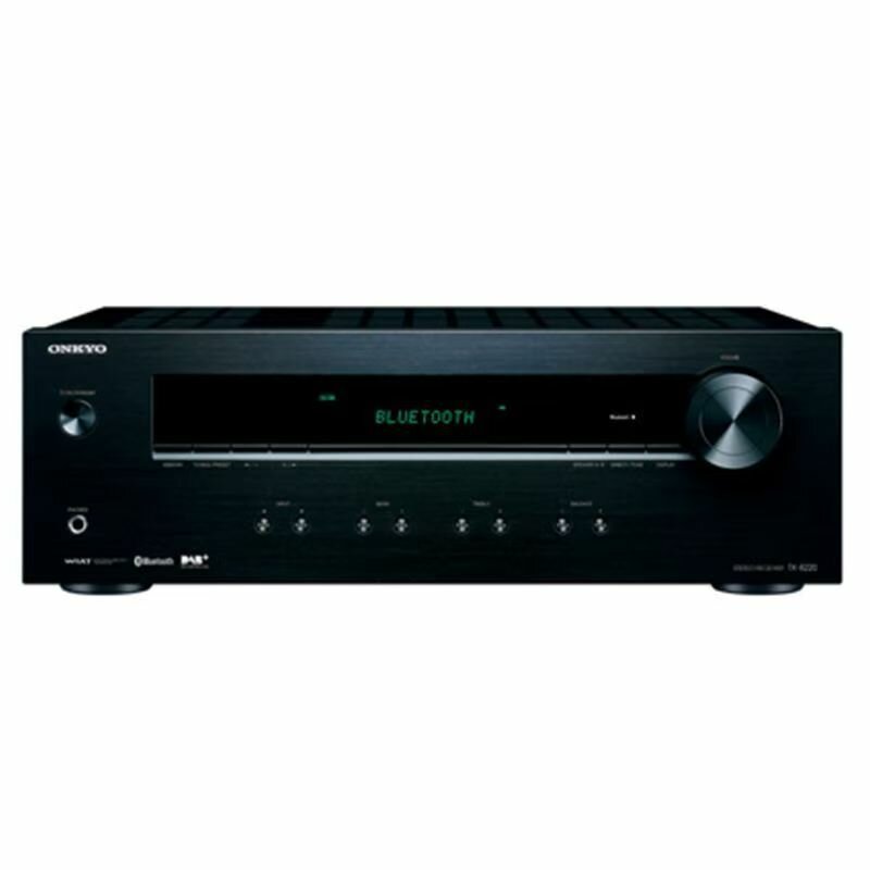 Усилитель Onkyo TX-8220, 2.1 канал, магнитное экранирование, пульт ДУ, черный