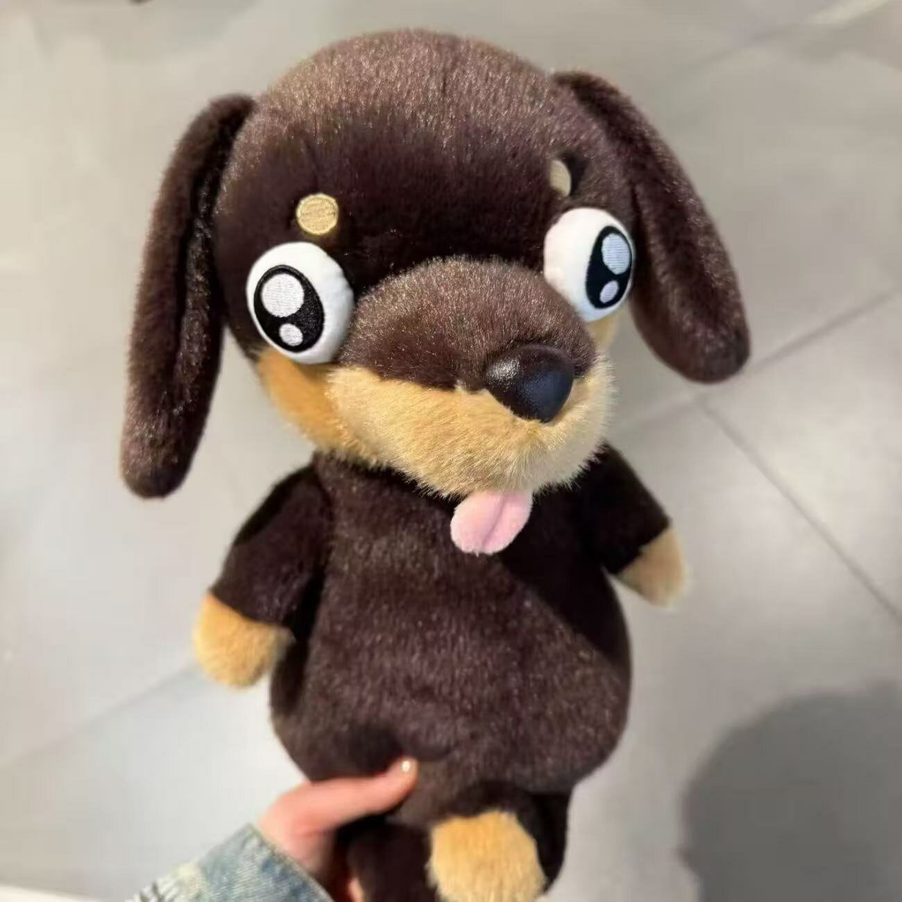 Плюшевая игрушка для куклы-таксы.55cm. Экономика, доступные, из Китая. Срочный транспорт.