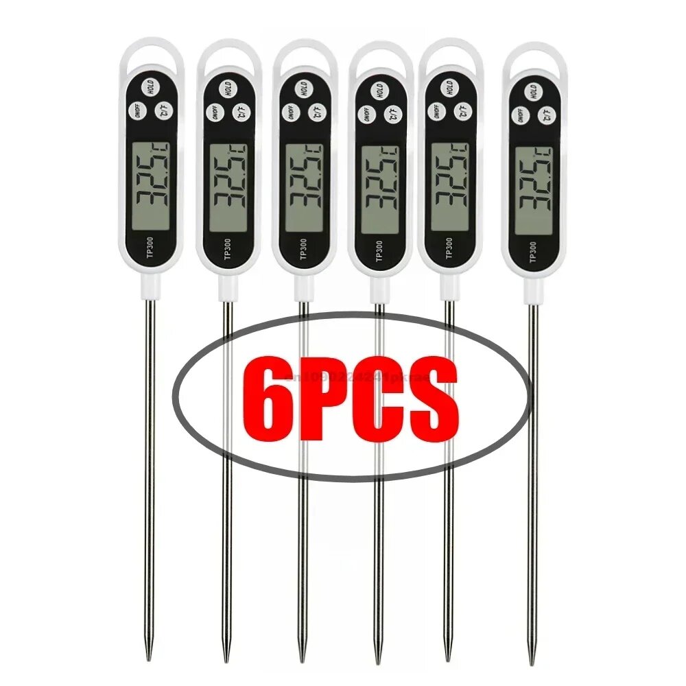 Цифровой кухонный термометр 6PCS