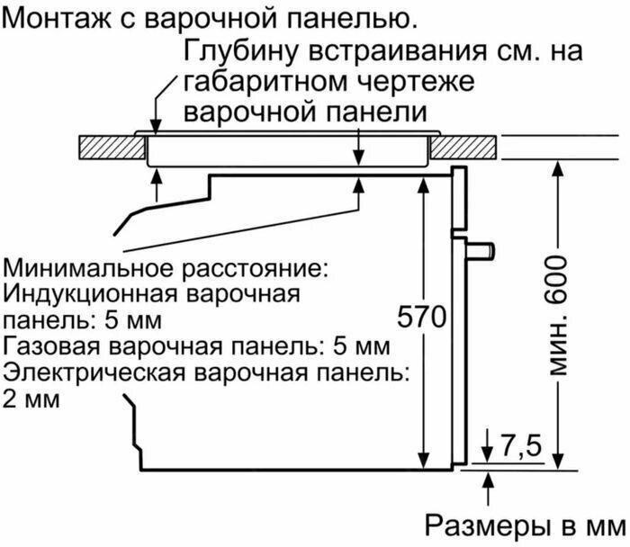 Bosch HBG536EB4 Духовой шкаф — фото 1