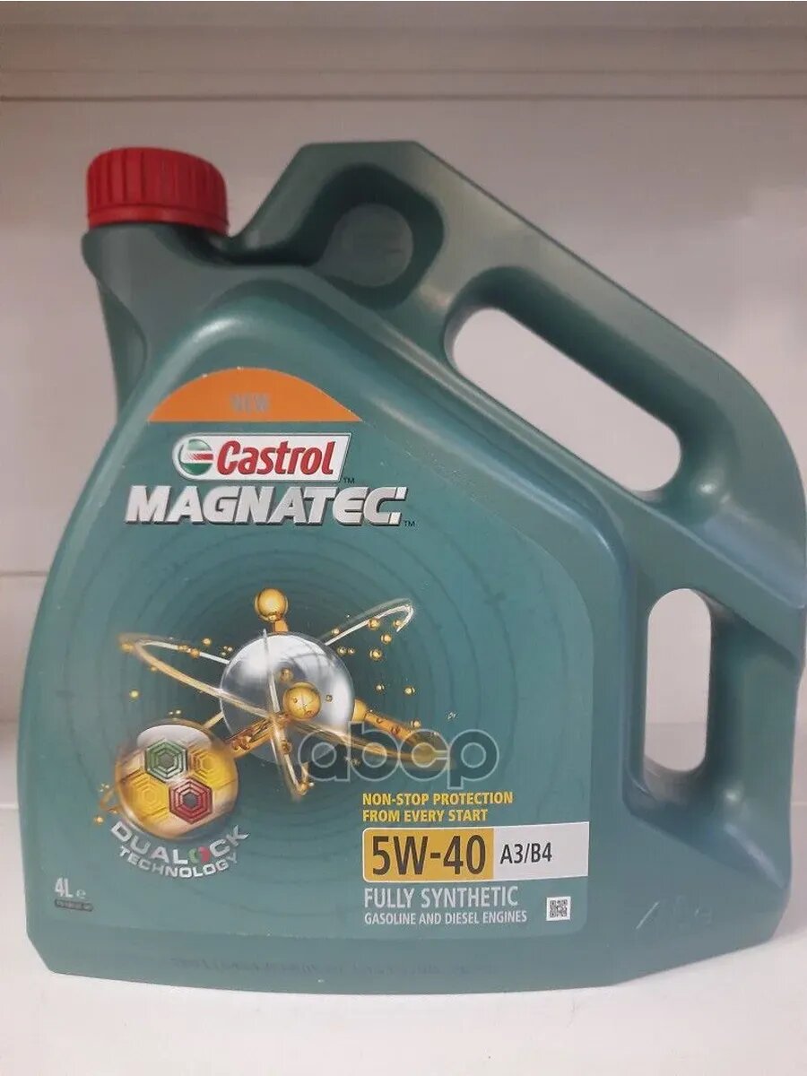 Castrol Castrol Magnatec Dualock 5W-40 Синт. 4Л. (A3/B4) 15C