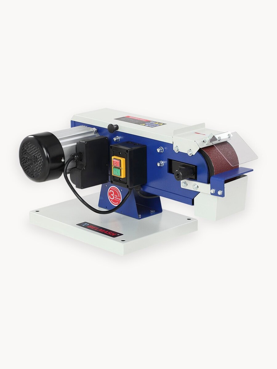 Шлифовальный ленточный станок BELMASH BSM-484T, 1400 Вт, 2800 об/мин, S314A