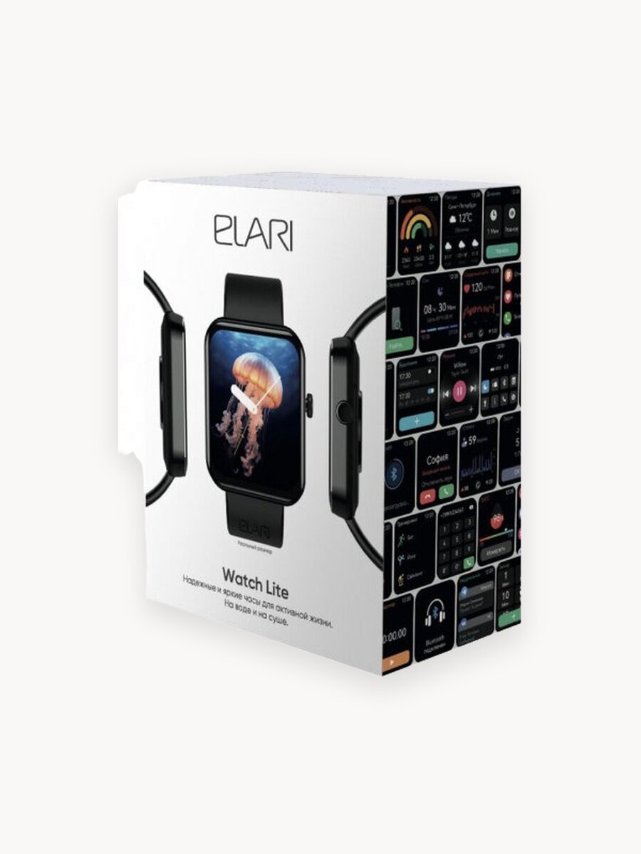 Смарт-часы Elari WATCH LITE Черный