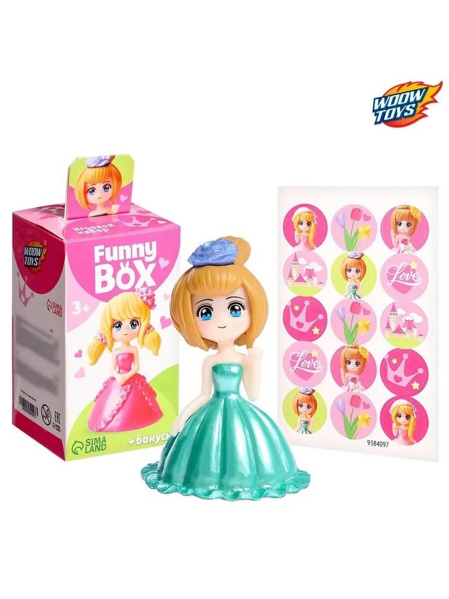 Игровой набор Funny box, принцессы, микс