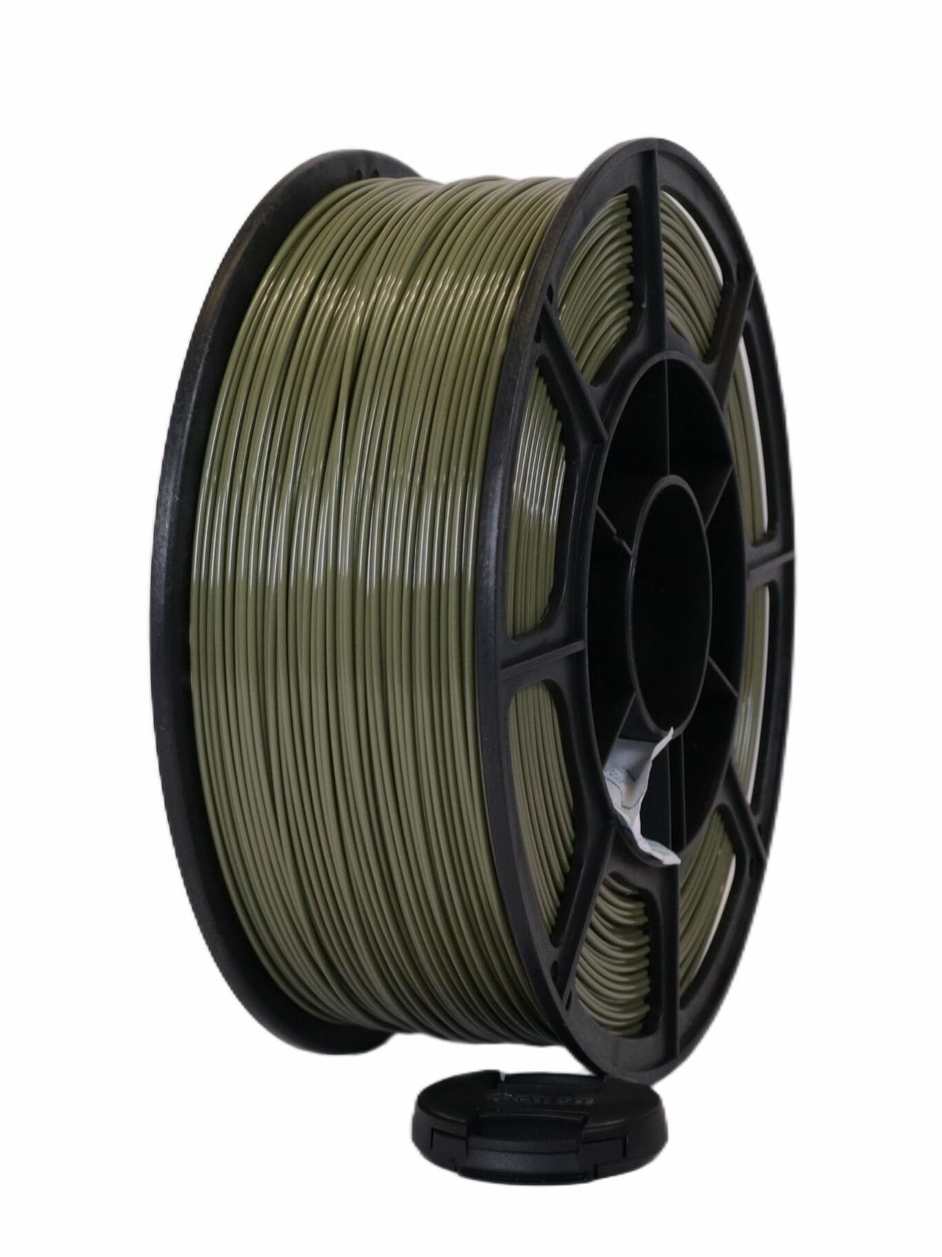Пластик petg "Хаки" для 3d принтера диаметр 1,75 мм, 300м, 1кг