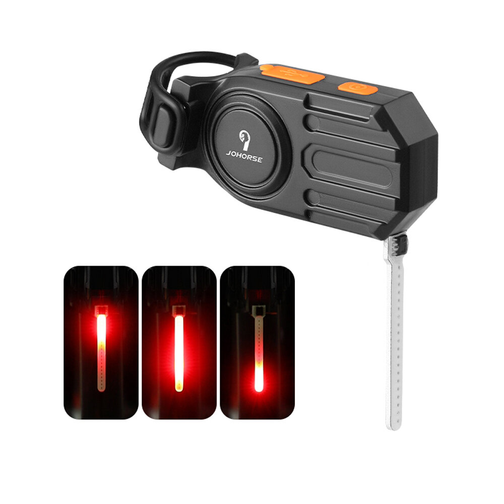 Фонарь для велосипеда Задний свет USB Зарядка Мульти режимы Освещения Красный Зеленый Синий Желтый Круг Сердце Пятиконечная звезда Размер 74*70*35mm Материал ABS Источник света LED Аккумулятор 300mAh Для горных велосипедов Дорожных велосипедов