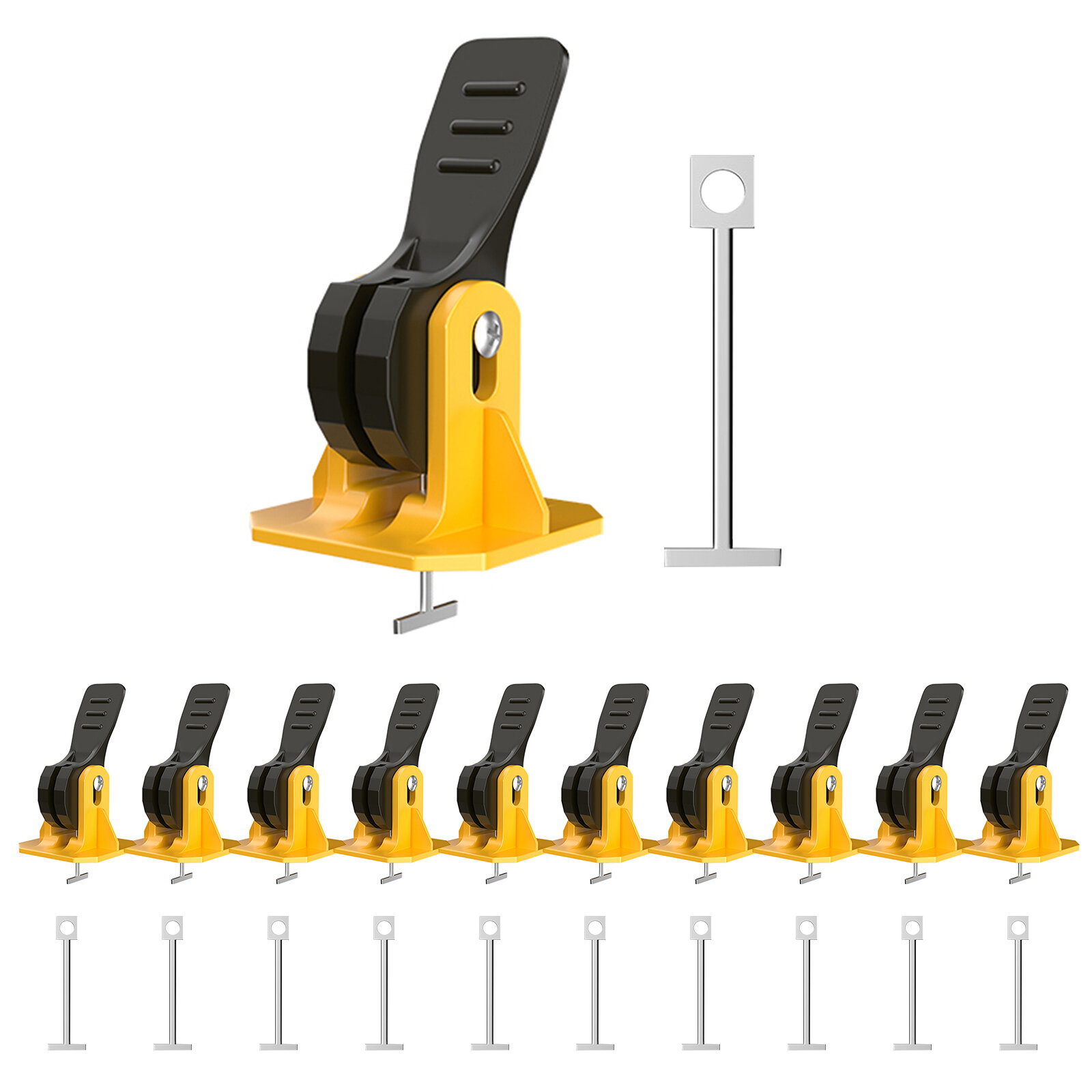 50 шт. пластиковые клинья для укладки плитки, система выравнивания