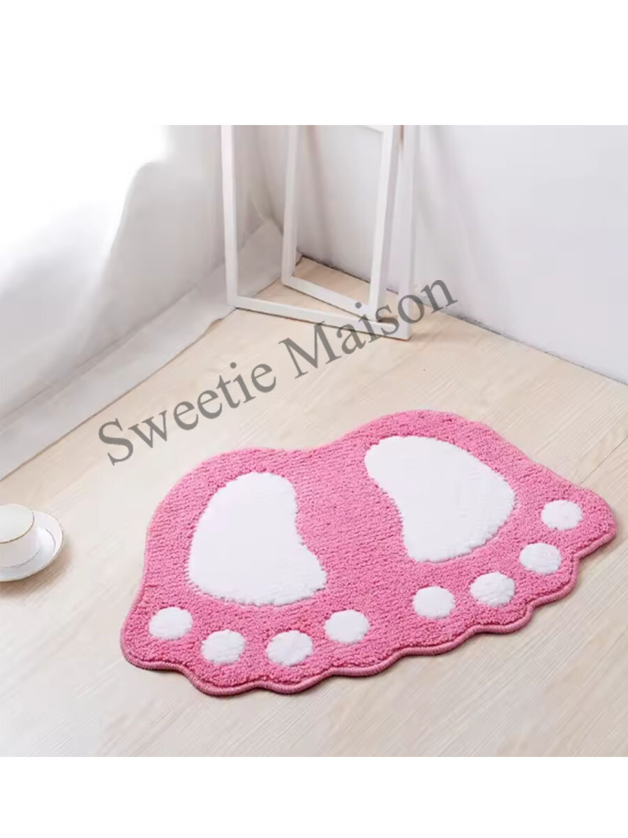 Коврик для ванной комнаты, милый мультипликационный ковер, анти-скольжение