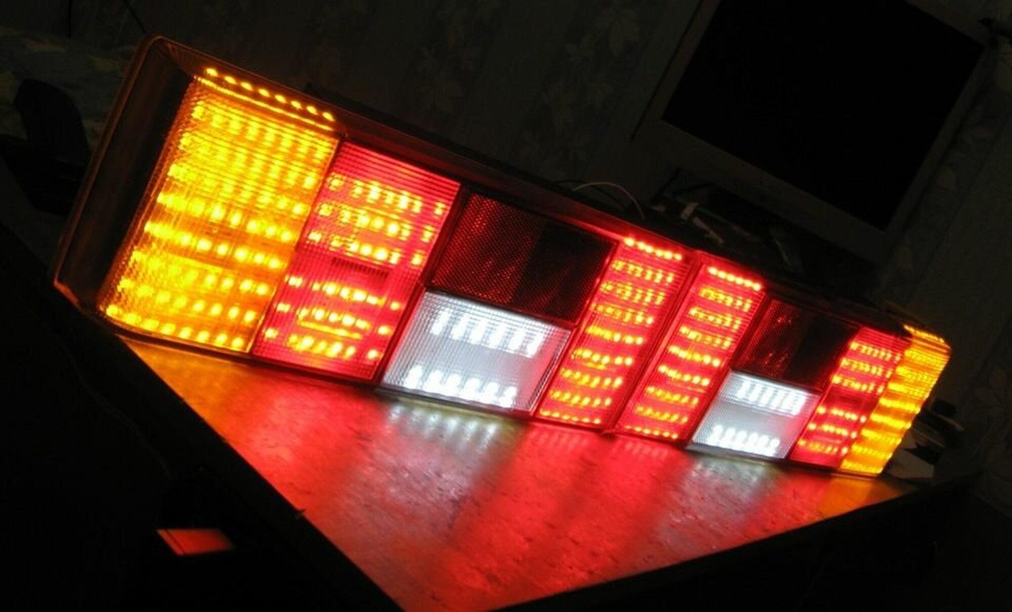 Ремкомплект фары, для LADA 2108/2109/2113/2114, светодиодные, 2 штуки