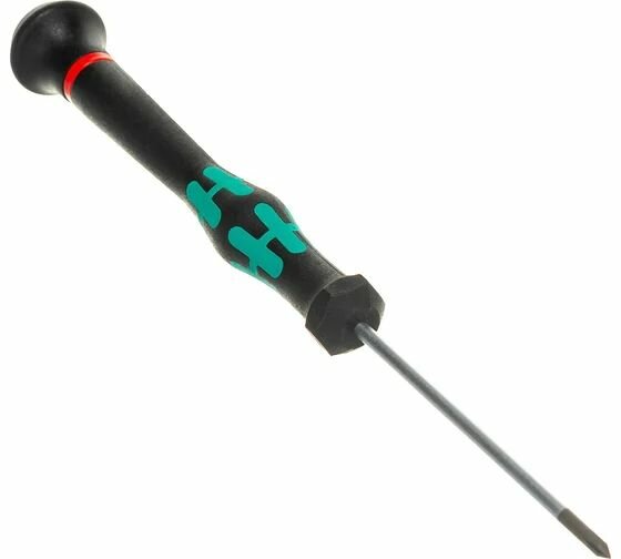 Отвертка крестовая Phillips WERA Kraftform Micro 2050 PH для электроники, PH 00 / 60 мм, 118020