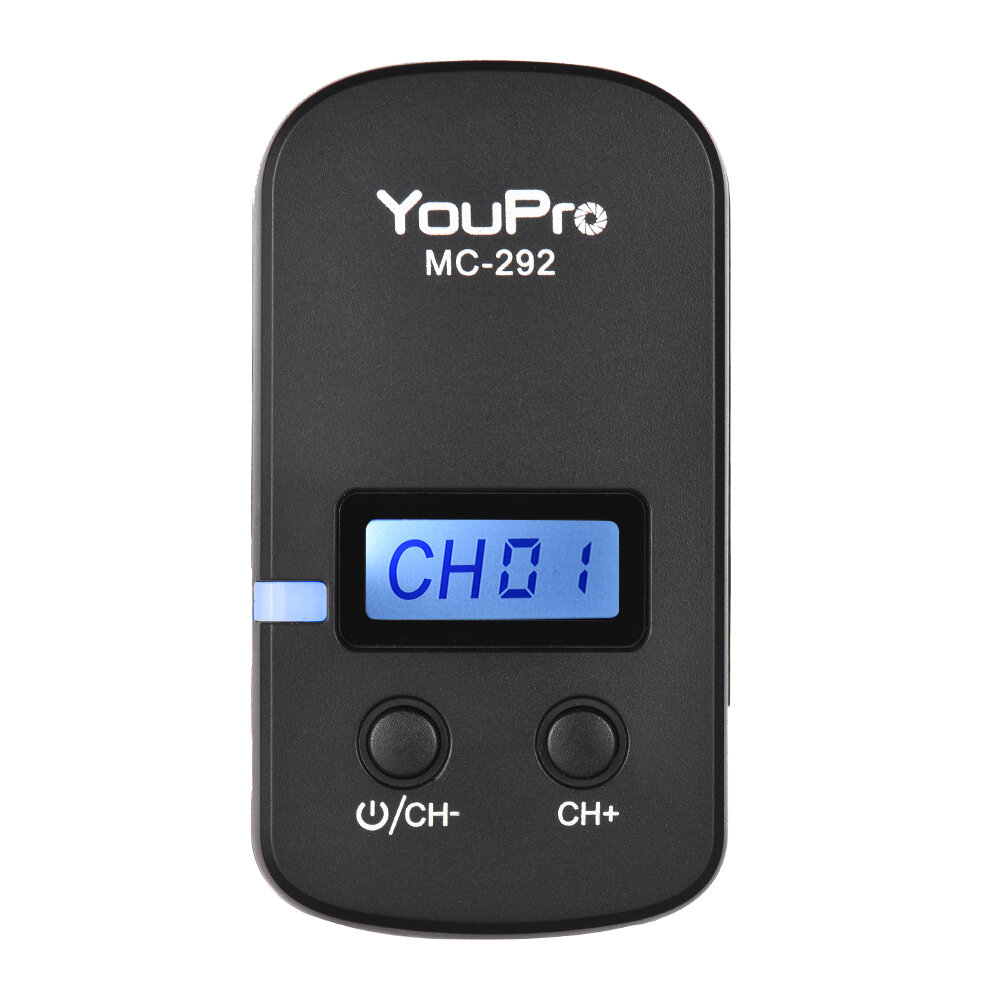 YouPro MC-292 N3 2.4G беспроводной пульт дистанционного управления ЖК-дисплеем таймер спуска затвора передатчик-приемник 32 канала для Canon 7D 7DII 6D 50D 5DIII 5D 5DS 5DSR 40D 30D 20D 10D 1D 1DS 1DX 1DS Mark II 1DS Mark III 1DS Mark IV EOS-1V