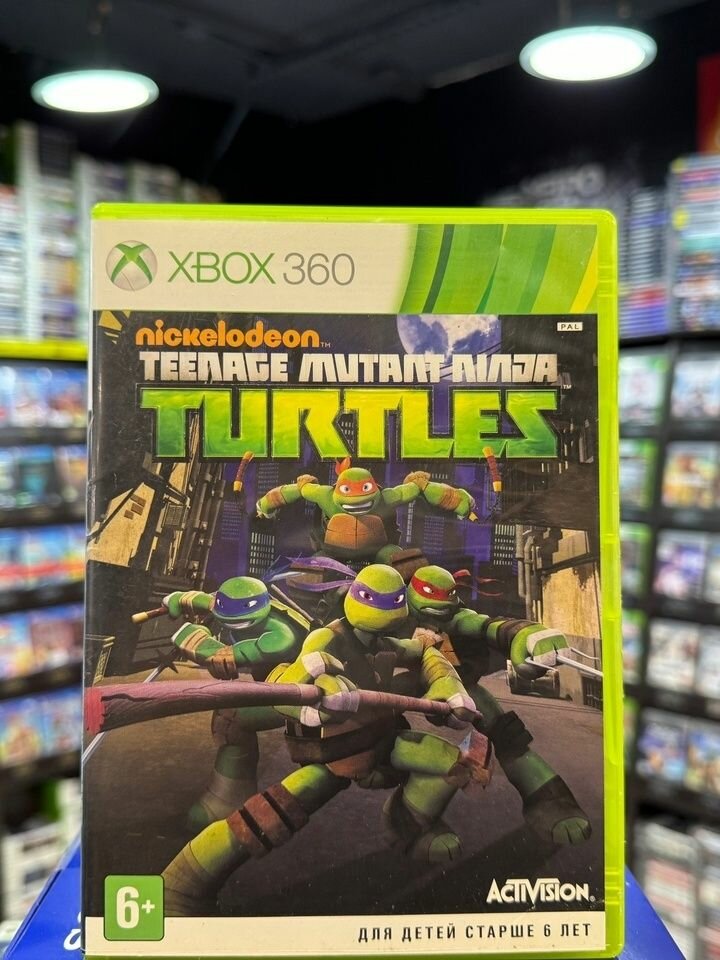 Игра Teenage Mutant Ninja Turtles (2013) (Xbox 360) (Box)