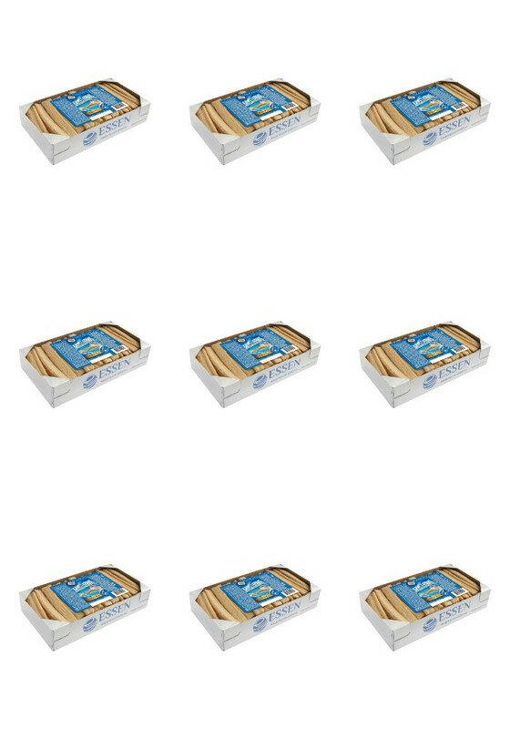 Essen Трубочки со вкусом сгущенного молока, 400 гр, 9 упаковок в коробке