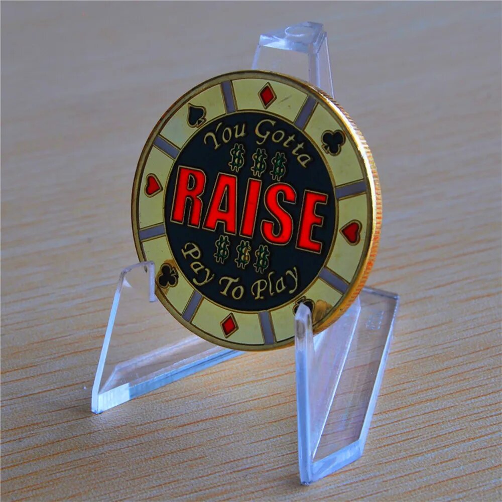 RAISE Ты платить, чтобы играть, защита для покерных карт, защита для рук, новый покерный чип
