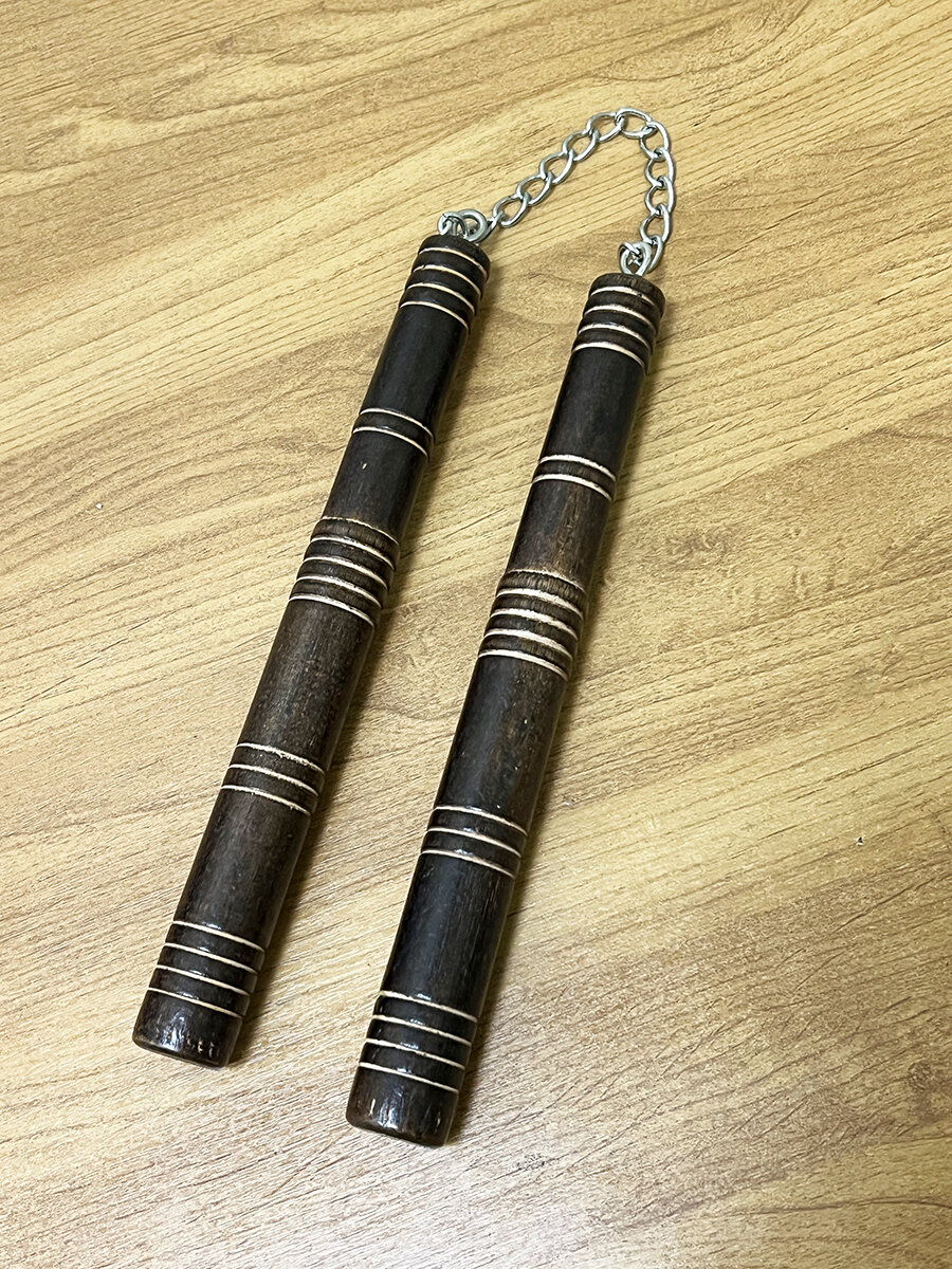 Нунчаки тренировочные деревянные