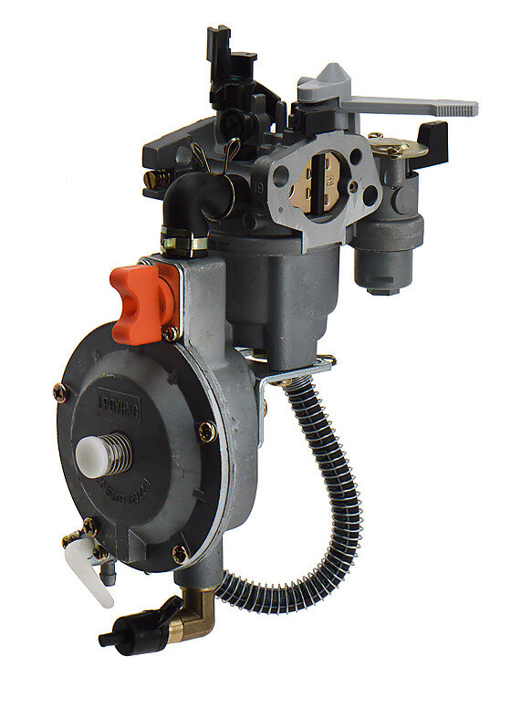 Карбюратор, 2кВт, ГАЗ/бензин (бензин/пропан/метан) для виброплиты CHAMPION PC-1050FT