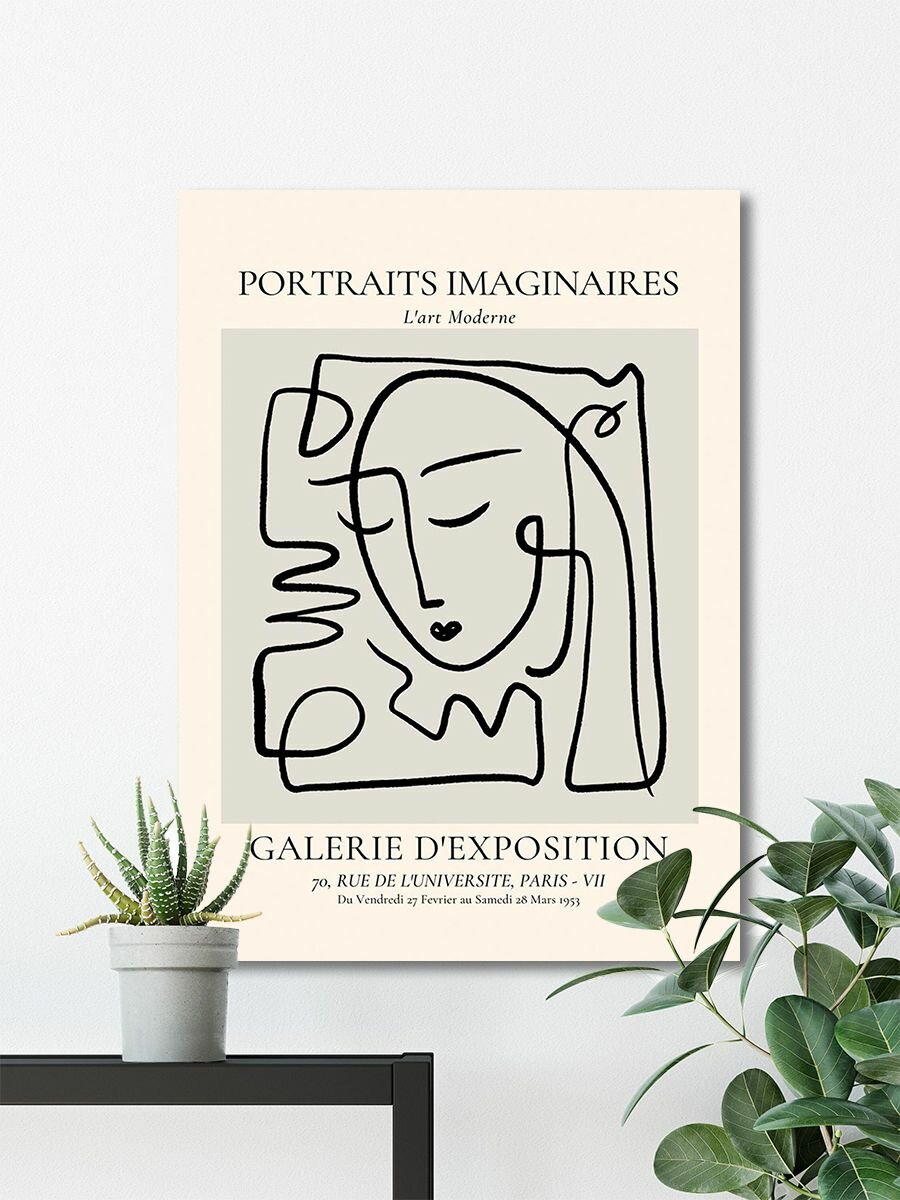 Пикассо / картина стену - Репродукция картин, Pablo Picasso, 40х60 см.