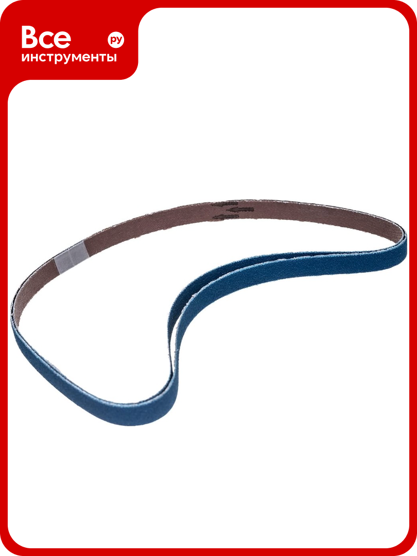 Лента шлифовальная абразивная для ленточного напильника 2 шт, 13x457 мм, P80 ABRAFORM sm-13-457-80, из нержавеющей стали