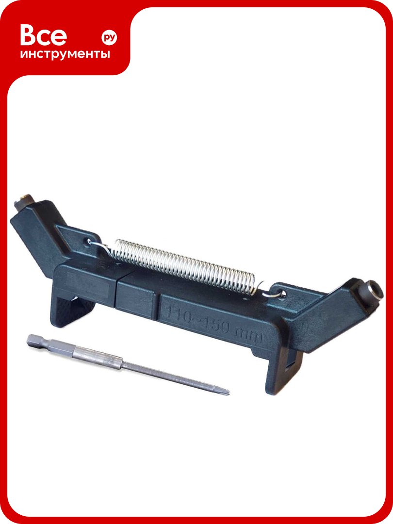 Инструмент Гвозdeck Джет для доски 110-150 мм, упак. 1 шт, бита (Torx15, 85 мм) в комплекте TOOL01WG01, красный