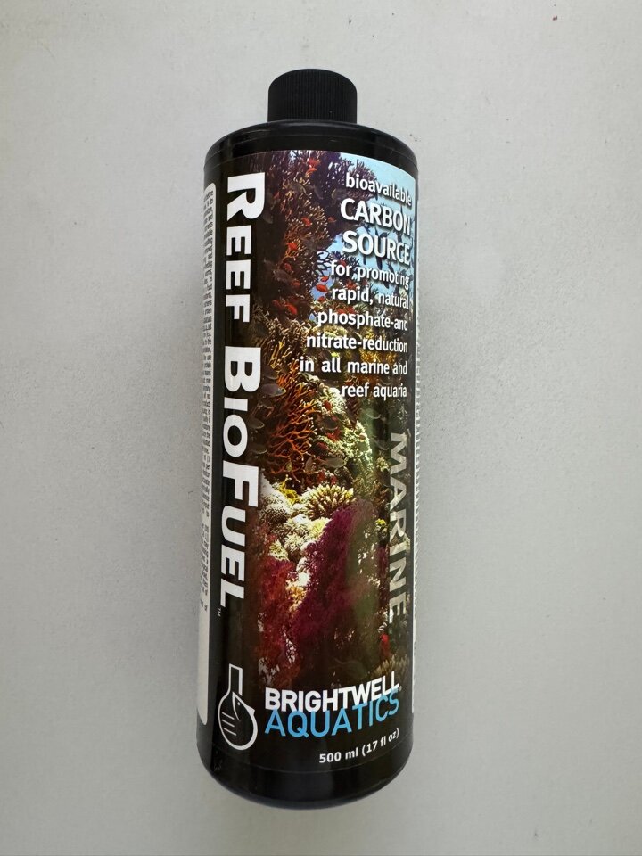 Средство для поддержания морского аквариума BRIGHTWELL AQUATICS REEF BIOFUEL, 500 мл