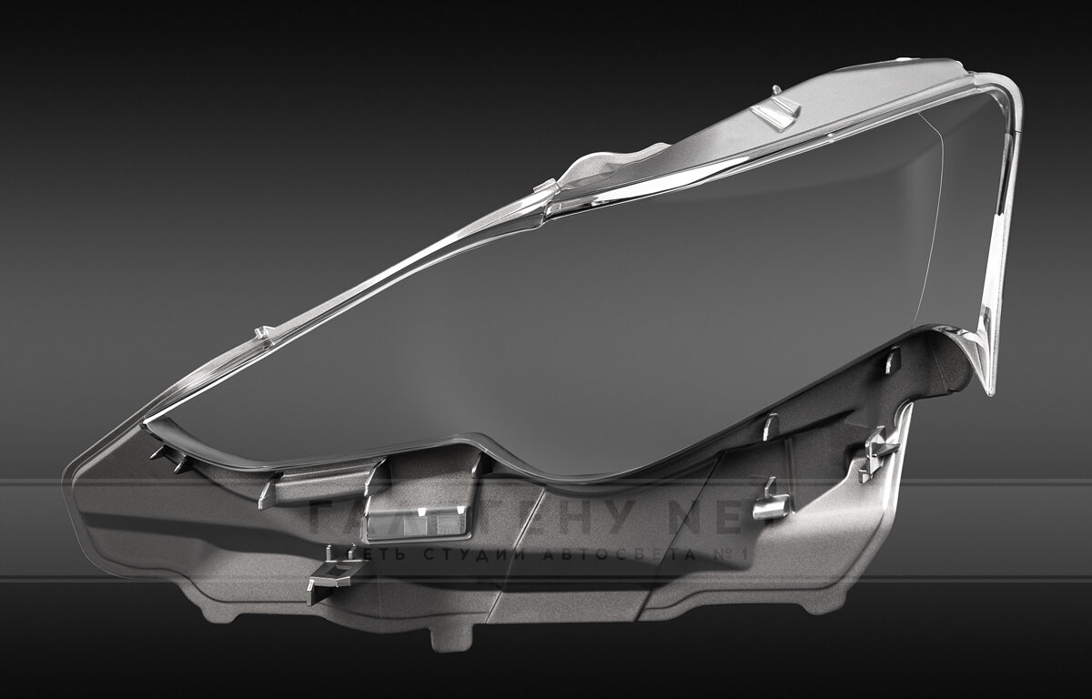 Стекло фары Lexus IS 3 2013-2016, левое, GNX, поликарбонат, для автомобилей Лексус ИС