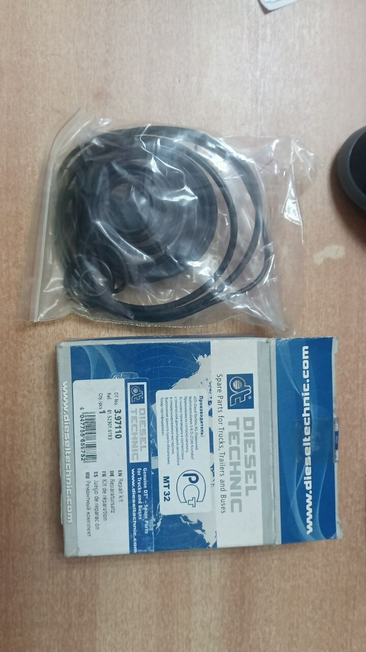 Р/к крана управления тормозами прицепа !(мрп) клапан, пружины, упл. \MB, Scania, Volvo