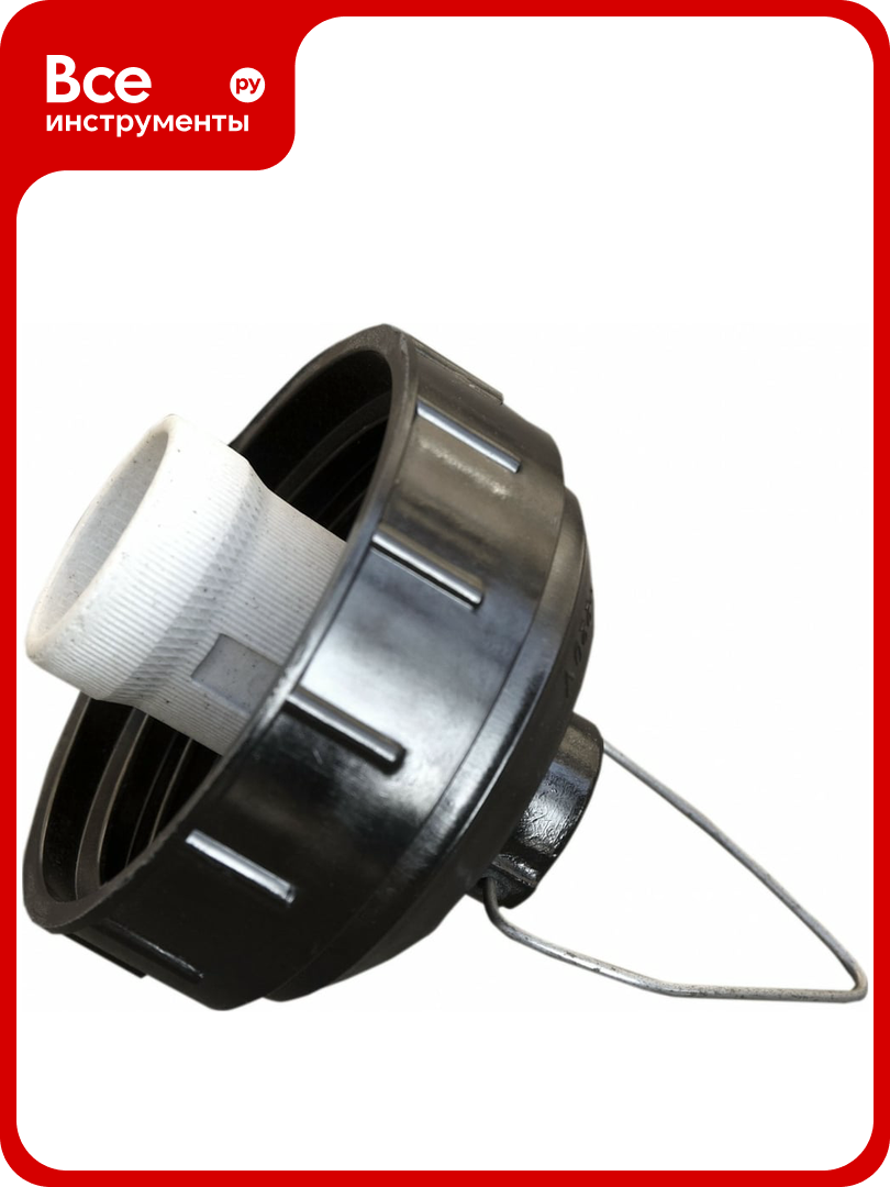 Светильник SVET НСП 01-60-001 У3, подвесной цилиндрический, мощность 60 Вт, цоколь E27, защитный класс IP44, черный цвет