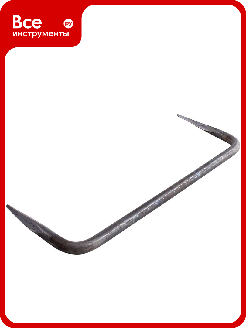 Скоба строительная Доброга D10 400x80 75 шт ЦБ-0039824, деревянный, белый