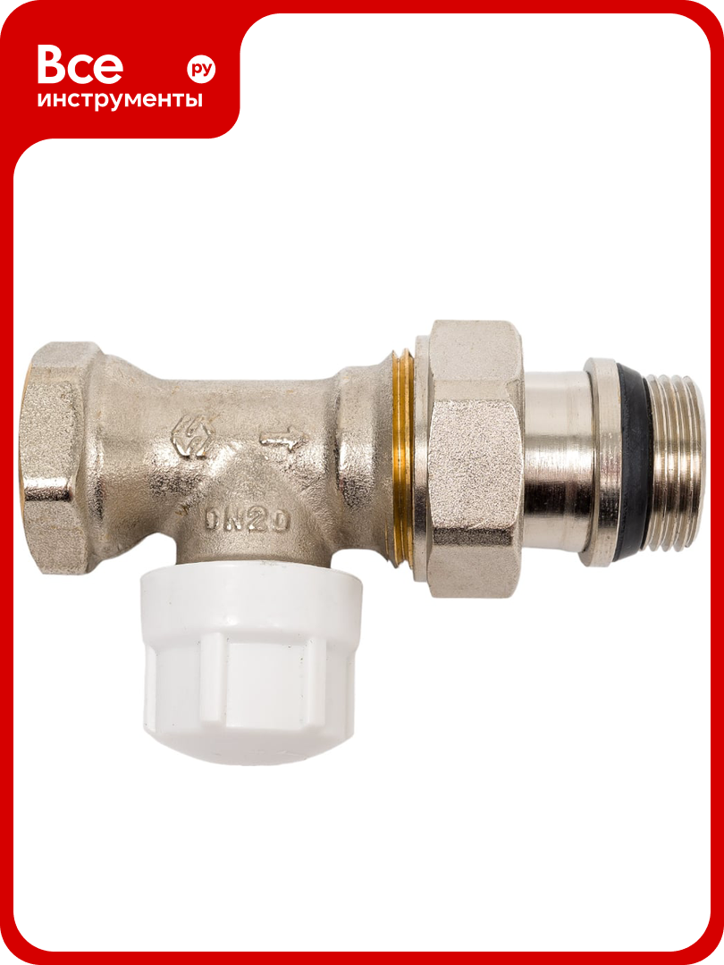 Термостатический клапан MVI прямой, с самоуплотняющимся кольцом 3/4" TR.313.05