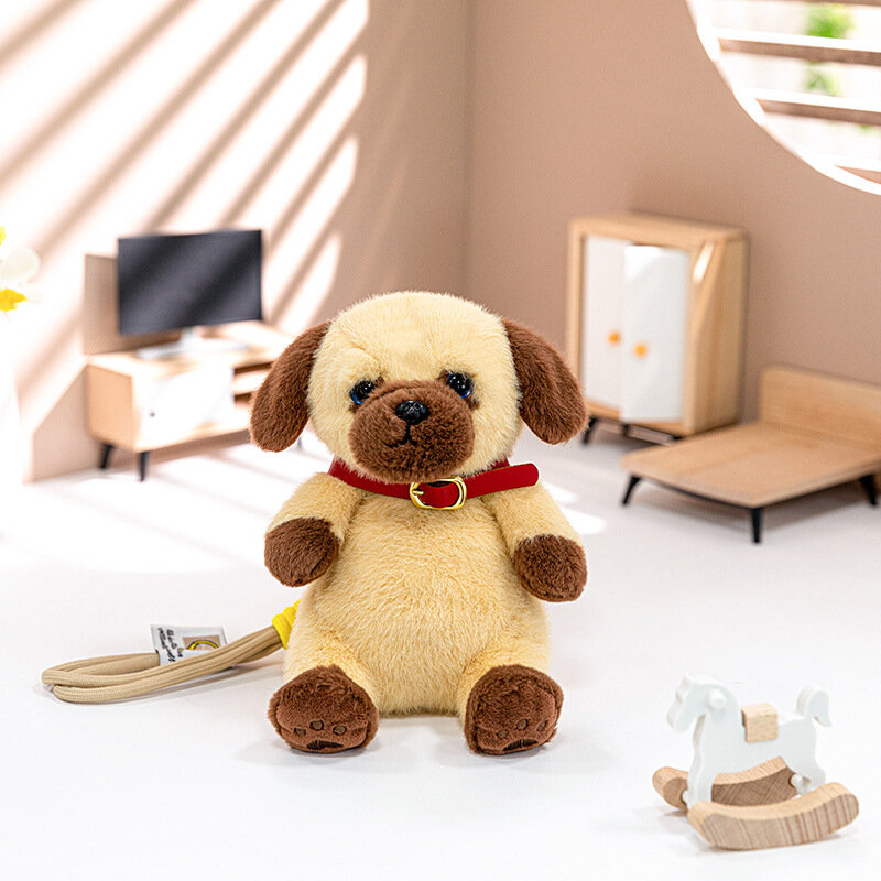Карманные плюшевые игрушки Мопс милые щенки игрушки животных куклы подарки детские сумки подвески Сидячее положение -