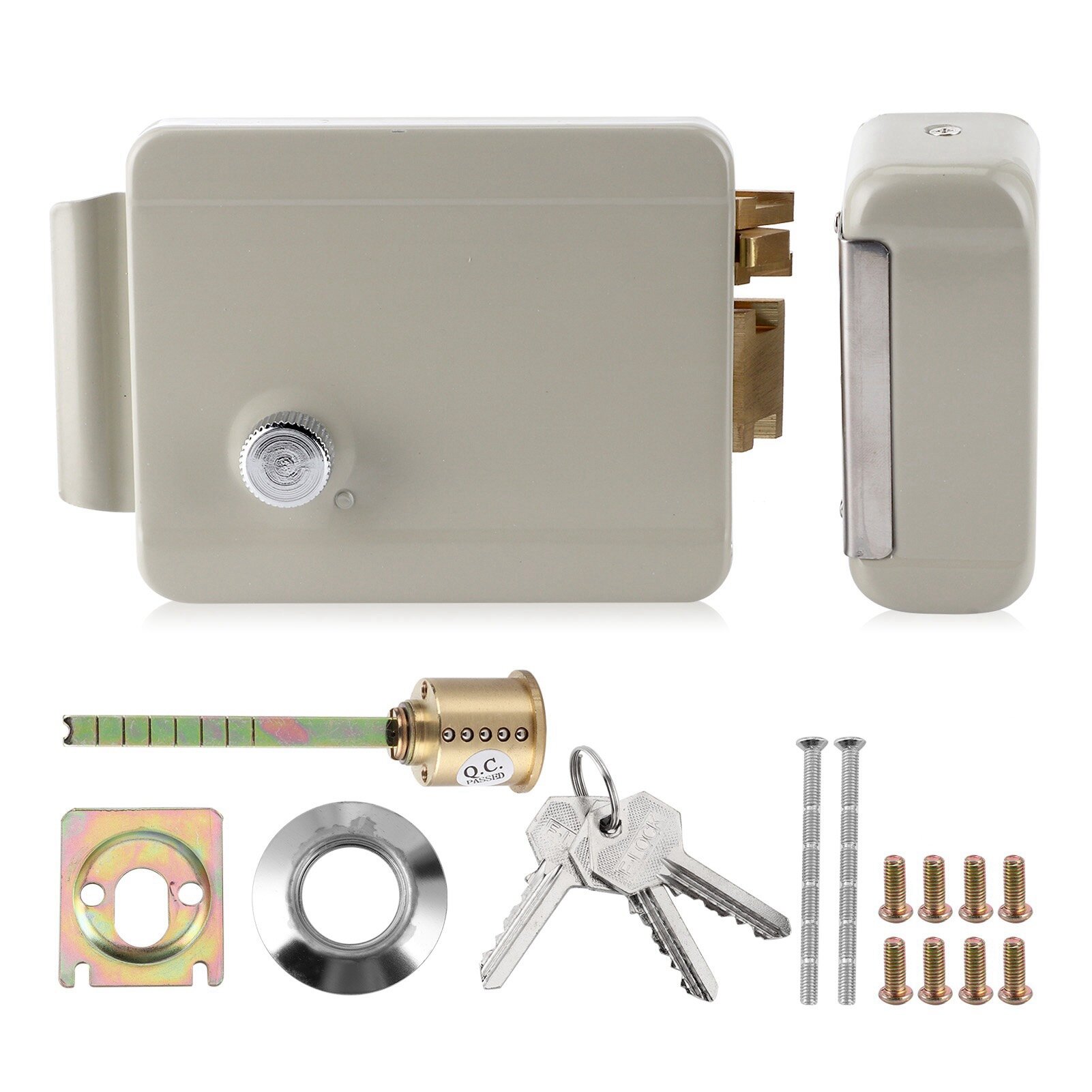 Электромагнитный замок с электроприводом 9-12 В, двухпроводной электромагнитный замок контроля доступа для систем общественной безопасности