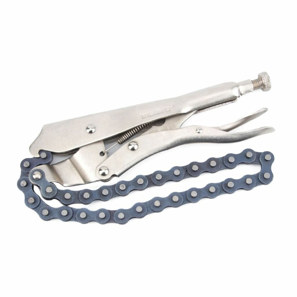 Цепной зажим с блокировкой и сверхмощными тисками. Клещи для гаечных ключей. Быстроразъемные спусковые крючки.