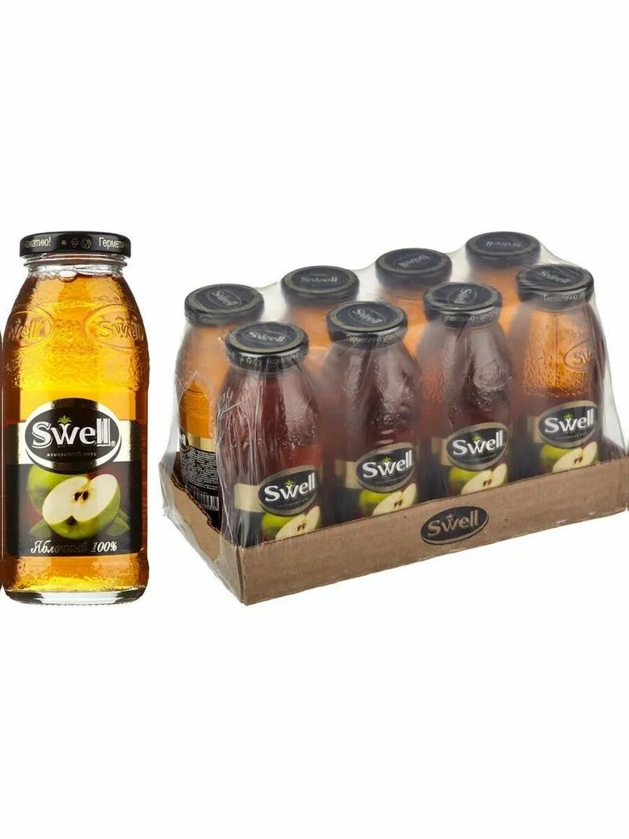 Сок Swell (Свелл) Яблоко 0,25л х 8шт