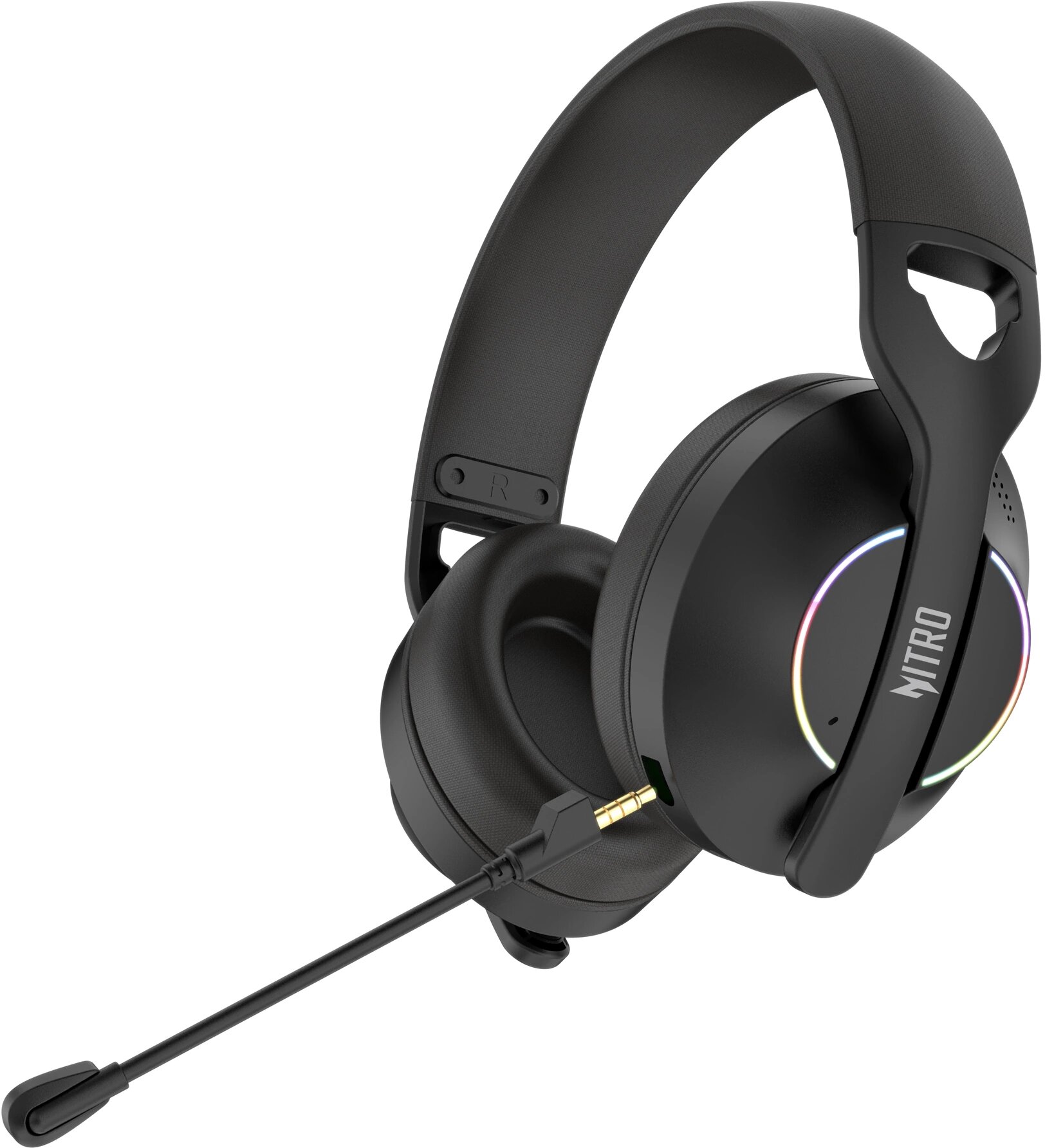 Гарнитура игровая Acer OHR400 [zl. hdsee.00g], для компьютера/мобильных устройств, черный