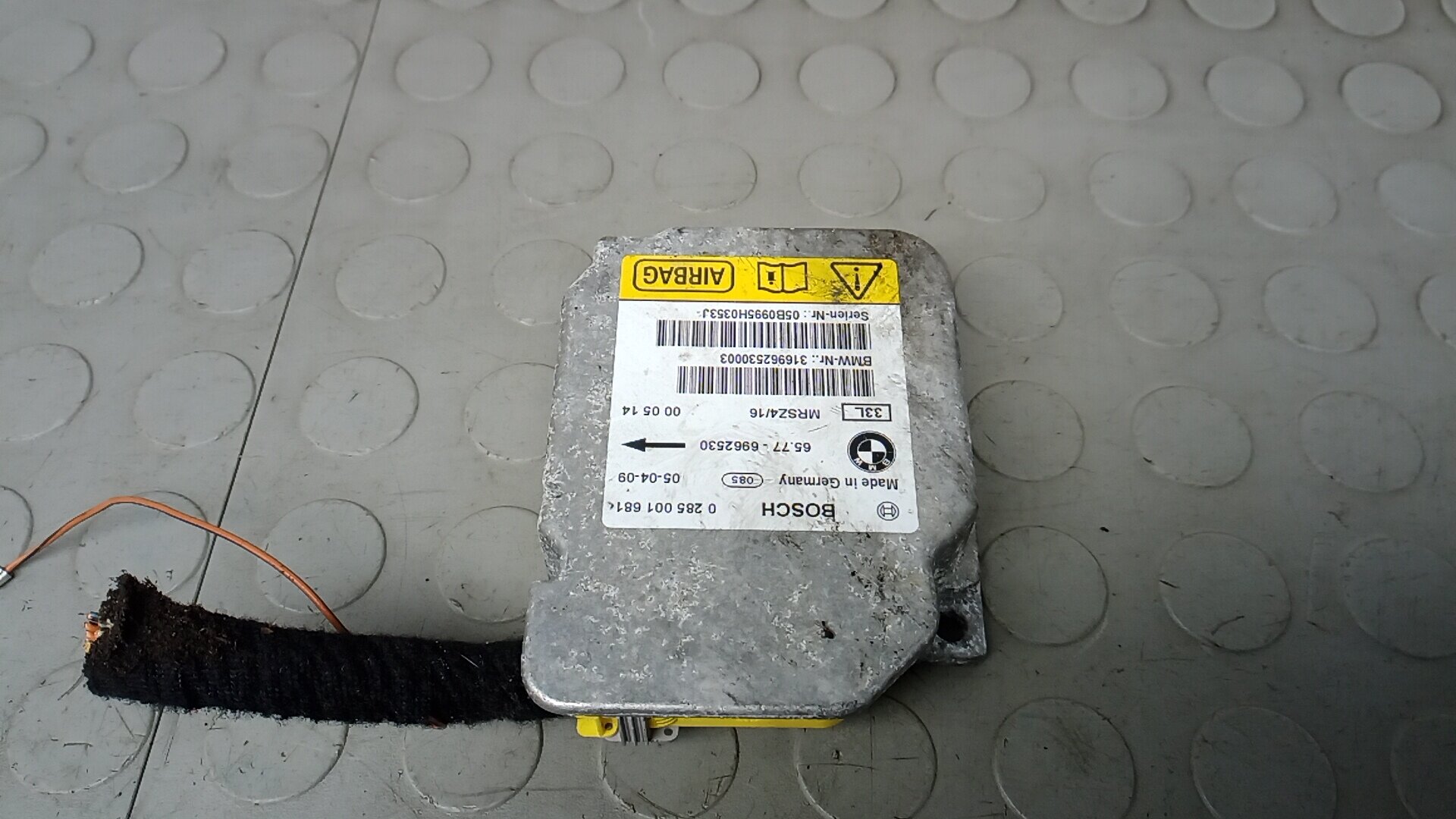 Блок управления airbag BMW X5 E53, Номер 65776962530