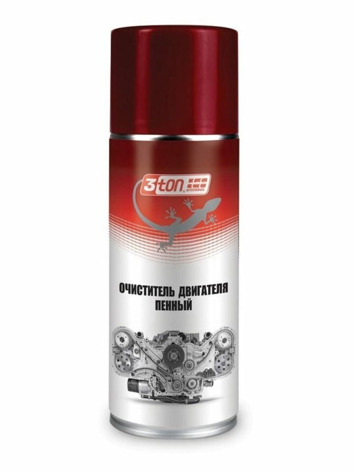 Очиститель двигателя 3ton (ТС-514) пенный, аэрозоль 520 мл