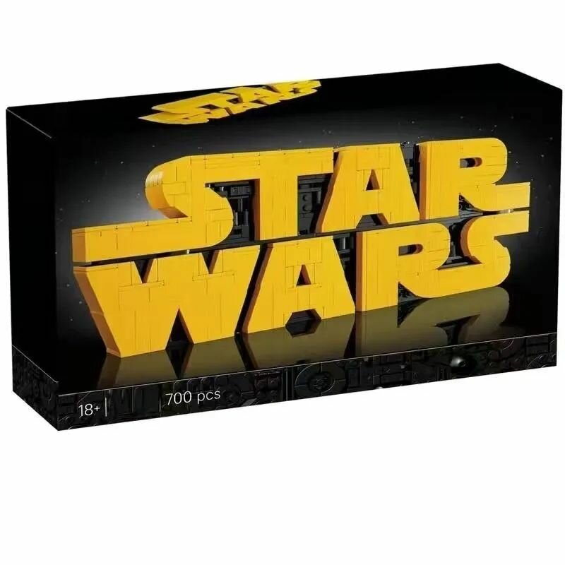 Конструктор Логотип Звёздных Войн / Logo Star Wars / 700 деталей