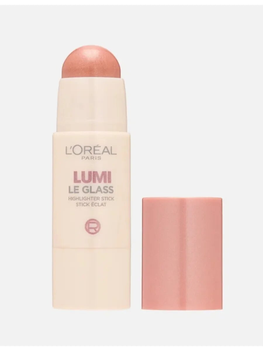 Хайлайтер-стик с эффектом влажного сияния L'OREAL PARIS lumi 620 Pink Ballet