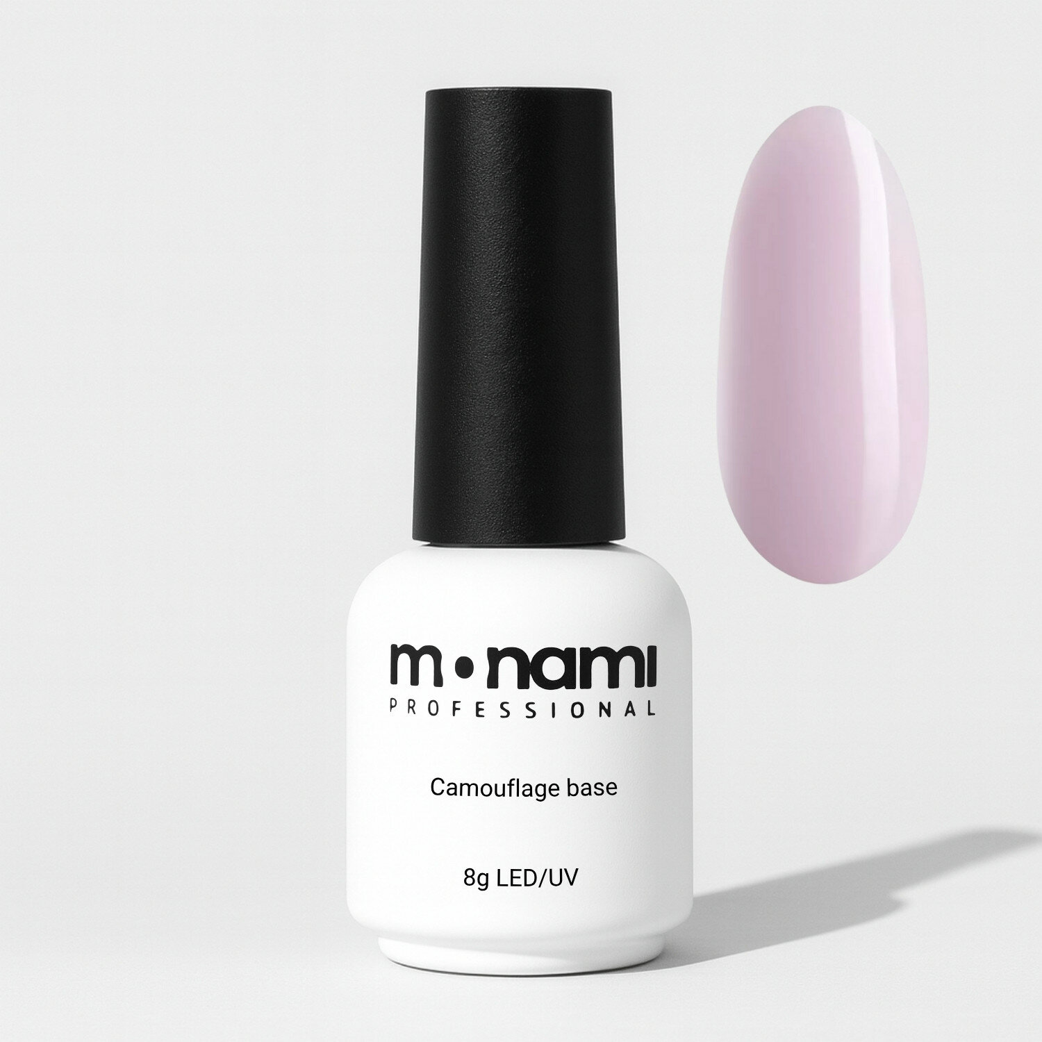 Камуфлирующая база для гель-лака Camouflage base Monami Quartz Pink 8 мл