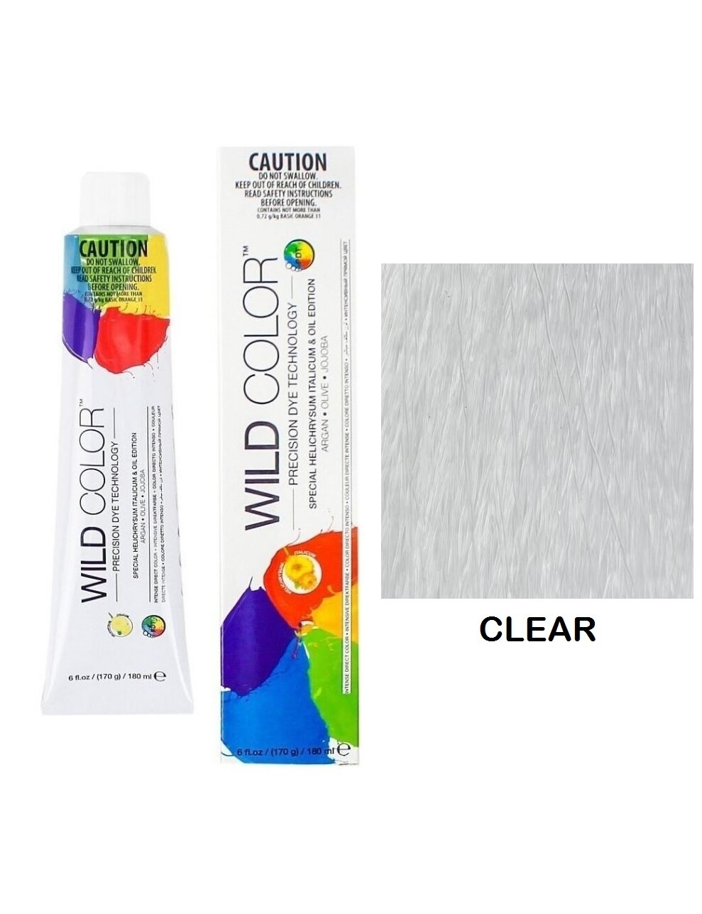 Пигмент прямого действия 180 мл Wild Color Direct Color - Wild Color Wild Color Биоламинирование Clear Прозрачный