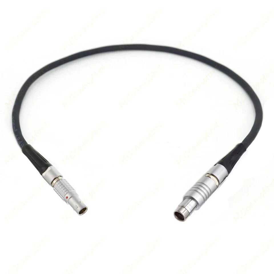 MCCAMSTORE Кабель питания ARRI Alexa RS 3-pin Male to 0B 2-pin Male 20cm, straight RS 3pin