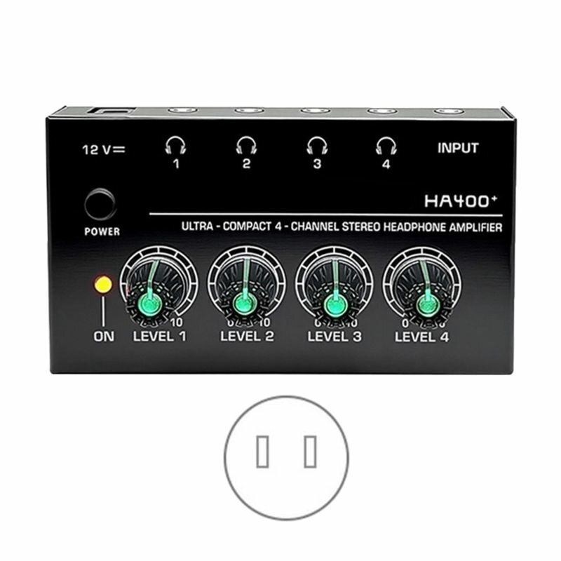 Металлические усилители для наушников 4 канала