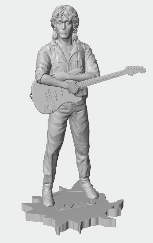 Фигурка Виктор Цой/Viktor Tsoi Kino. Без покраски. 15 см