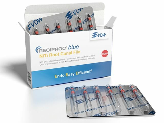 Reciproc Blue File (Реципрок блю файлы) L 25 мм R 25 (6 шт.))VDW