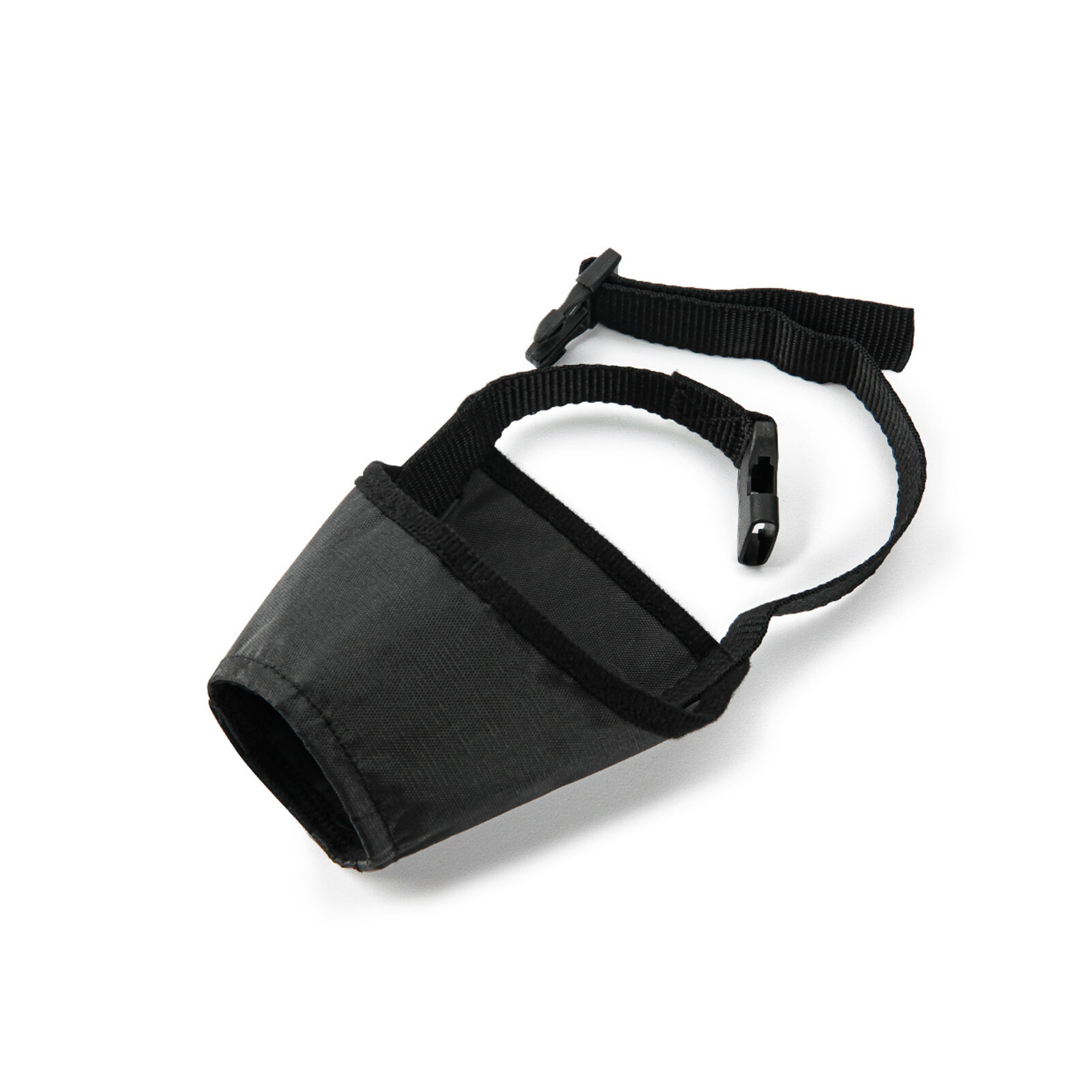 Dog Muzzle Mouth Cover Anti Bite Misuse Waterproof Stop Barker Breathable Adjustable for Small, Medium, Large Dogs Black