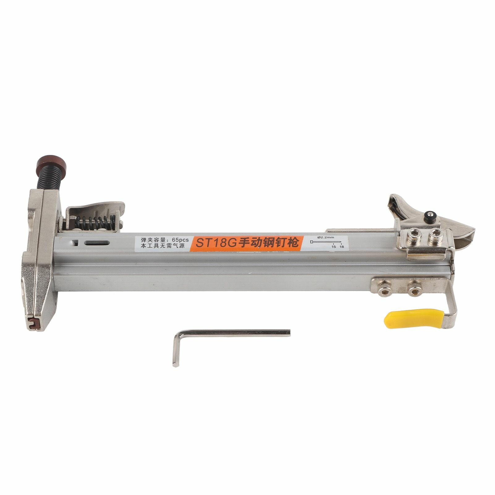 Пистолет для забивания гвоздей из стали с прорезями для дерева 16 калибра от 3/4" до 2-1/2" для напольной мебели и деревообработки
