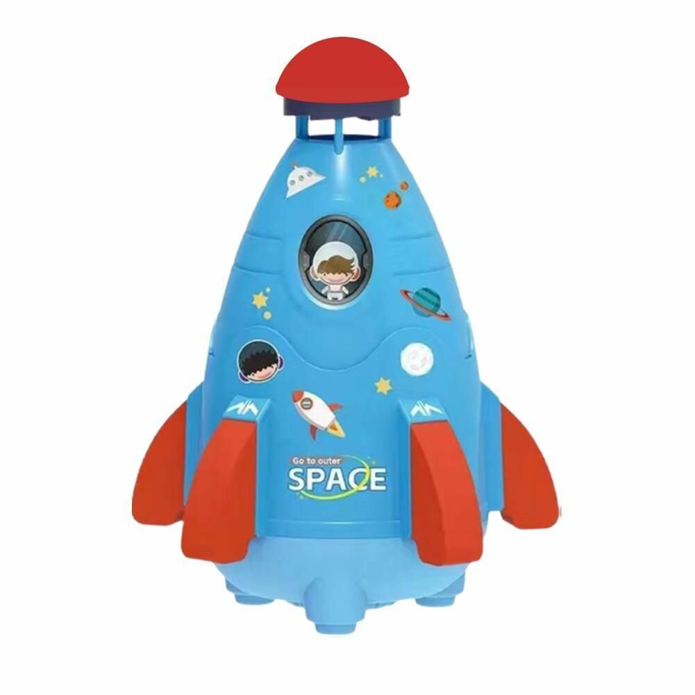 Игрушки для распыления воды с ракетной установкой, Игрушки для разбрызгивания воды в саду, Веселое взаимодействие для детей