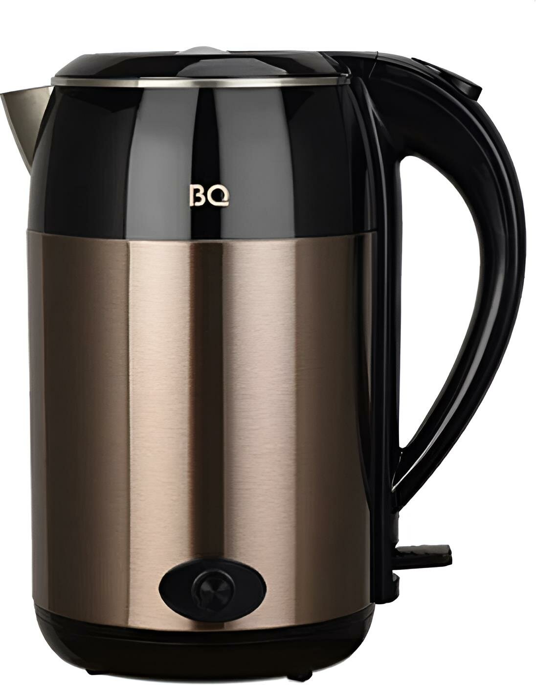 Электрический чайник BQ KT1800SW объем 1.80 л, мощность 2200 Вт, коричневый