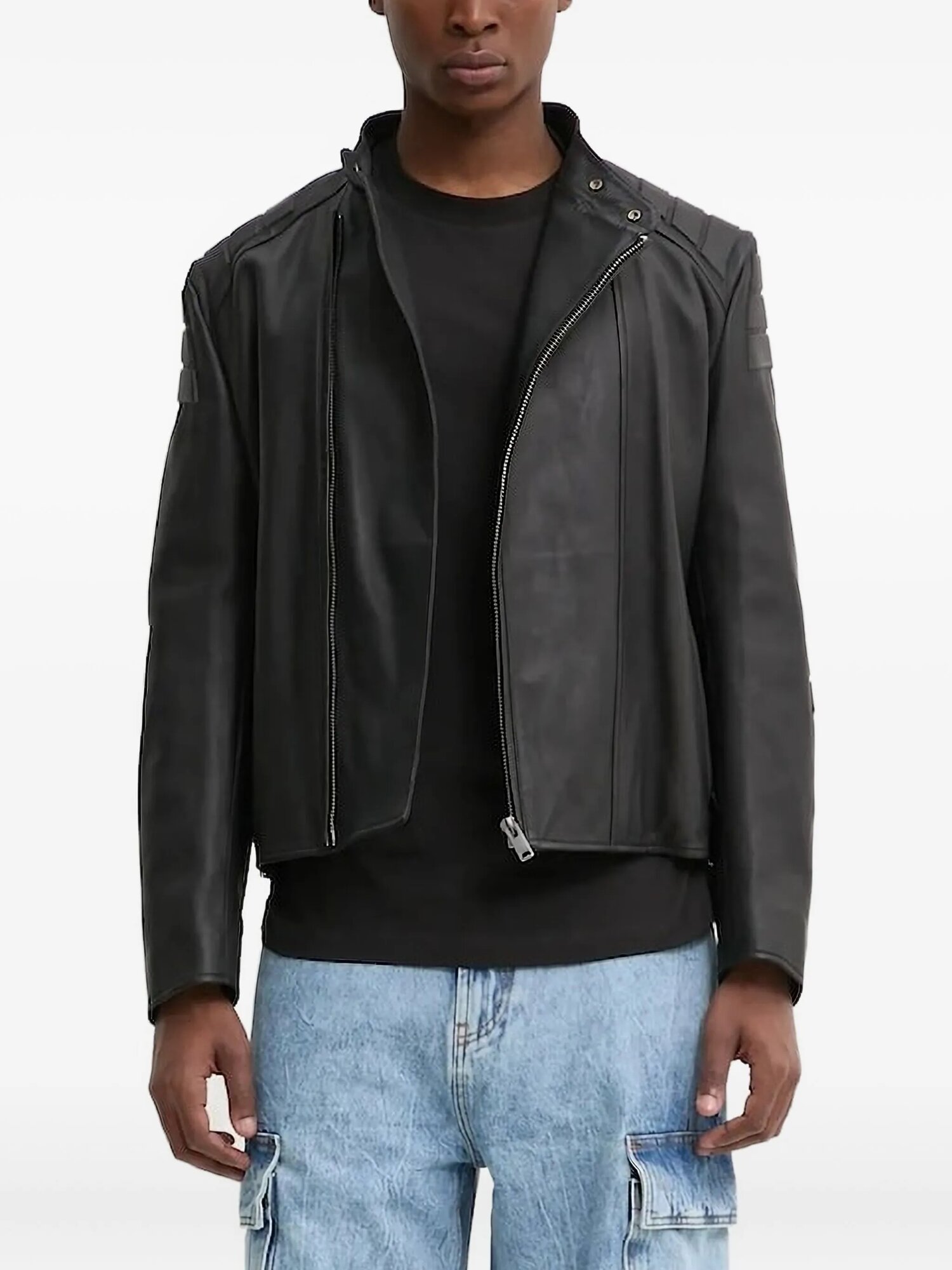 Куртка кожаная